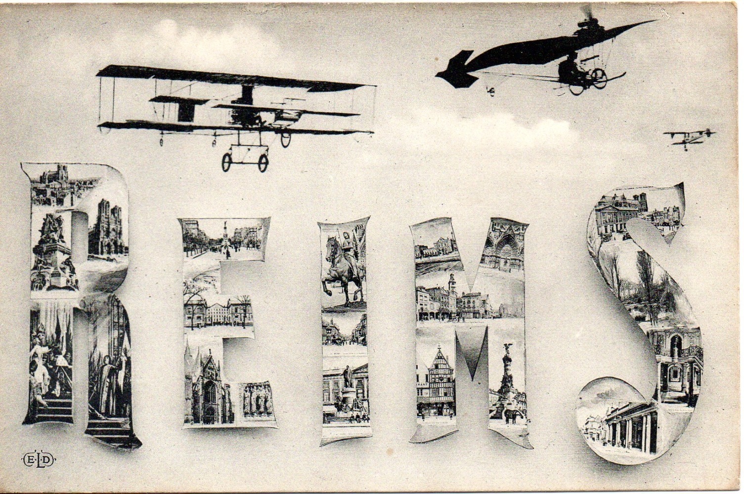 La grande fête de l'aviation le 22-29 août 1909 - ReimsAvant